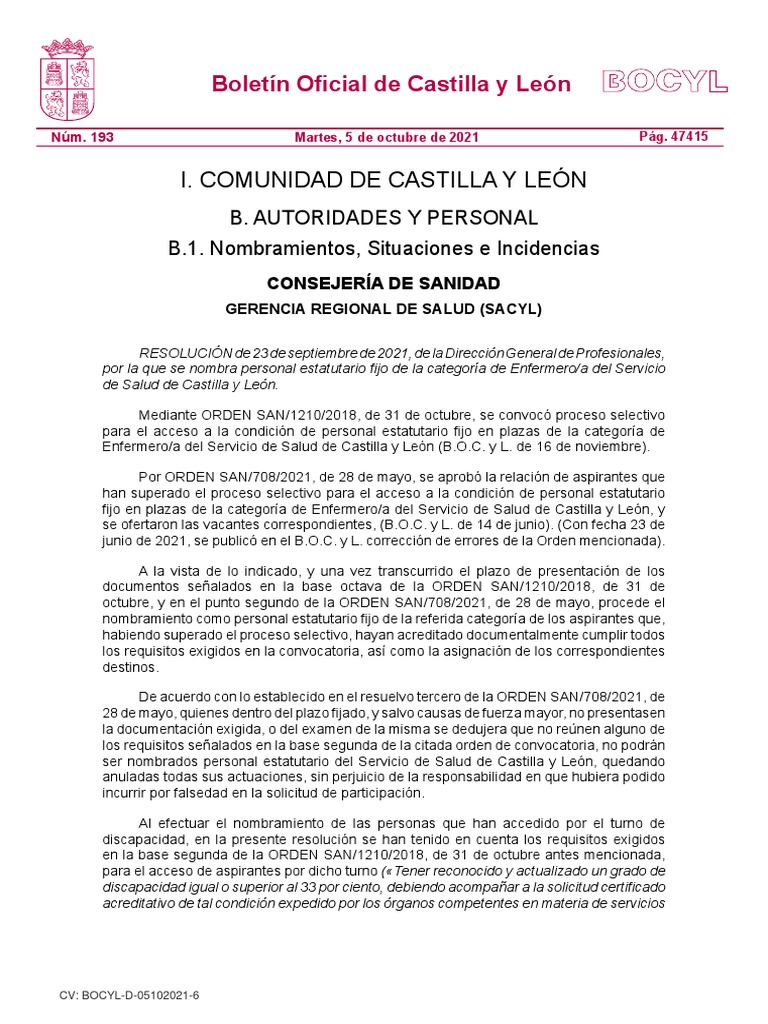 BOCY | PDF | Gobierno