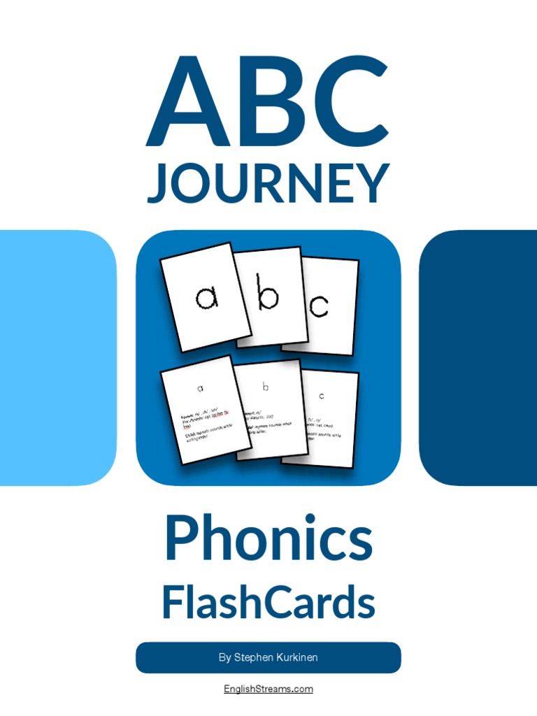 ABC Journey Print All Phonograms FlashCards | PDF | Phonetics