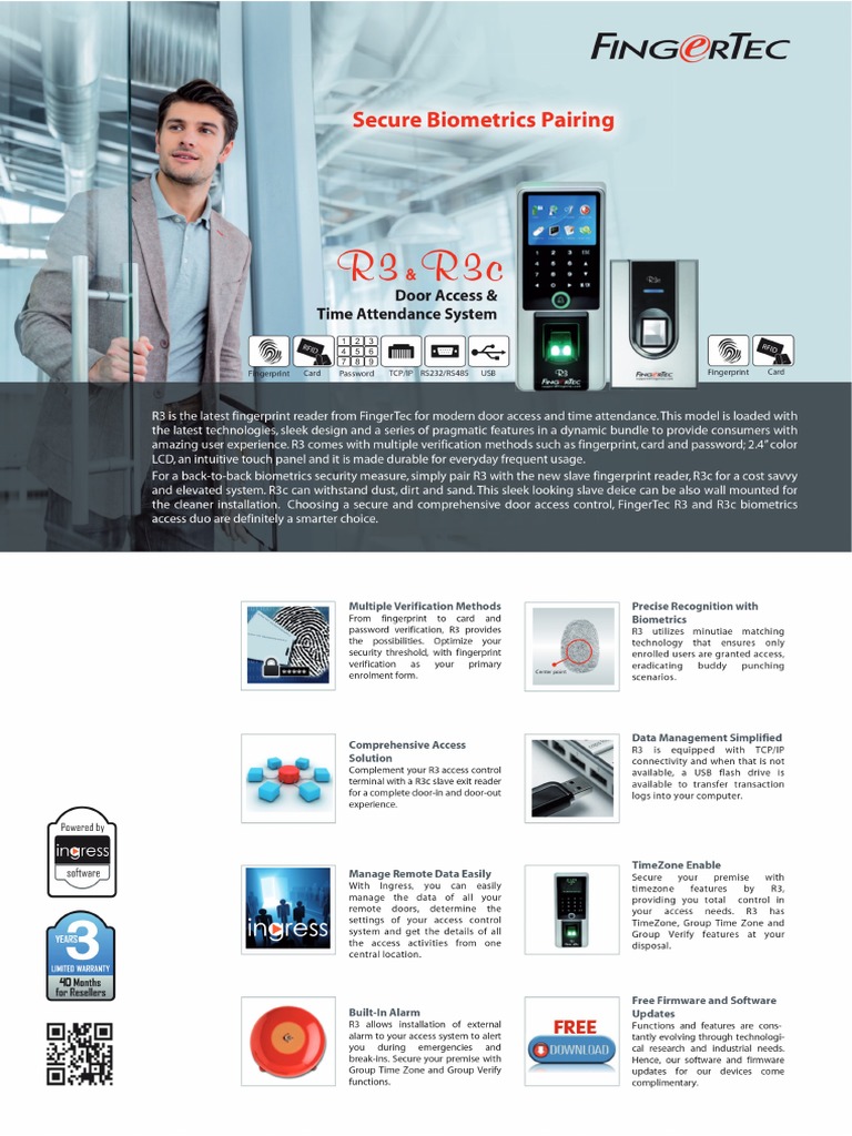 Fingertec r3 | PDF