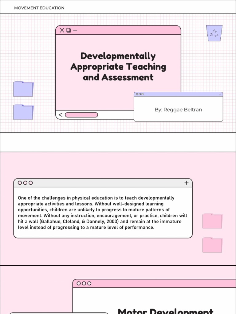 Understanding Motor Development Stages | PDF | Educational Assessment ...