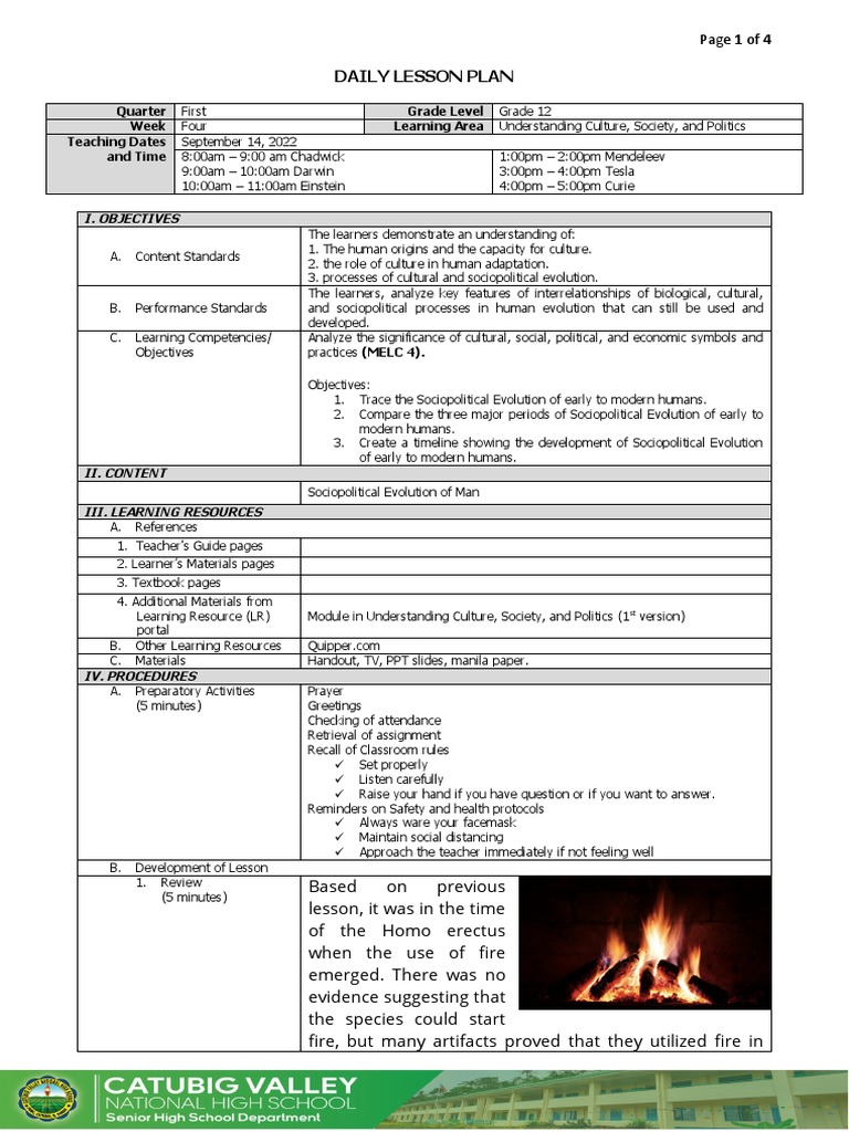 DLP in UCSP W4 D3 | PDF | Neolithic | Society