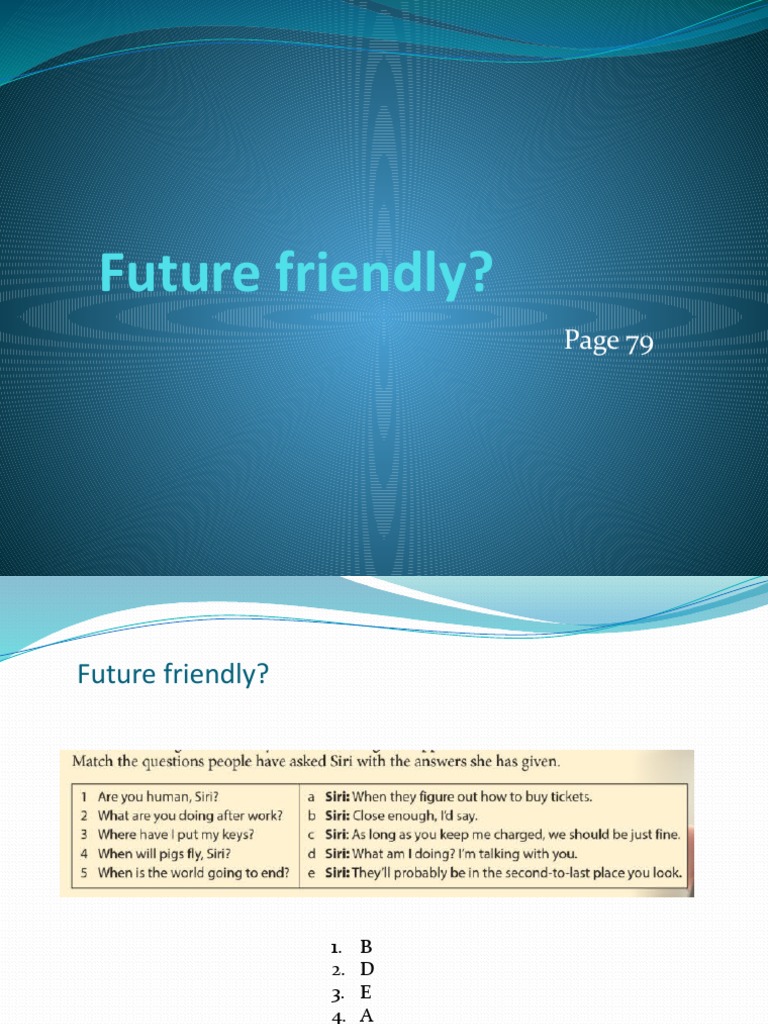 Future Friendly | PDF