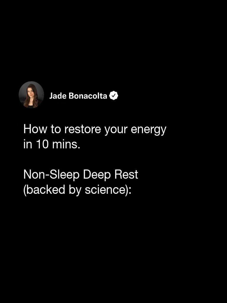 Restore Energy in 10 Minutes with NSDR | PDF