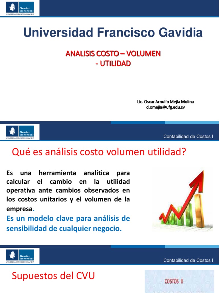 Análisis Costo Volumen Utilidad | PDF Análisis Costo Volumen Utilidad | PDF