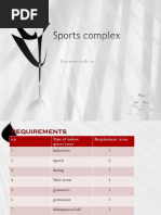 Sports Complex | PDF