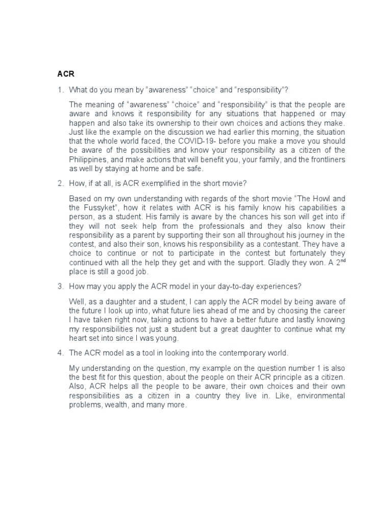 ACR | PDF | Social Science