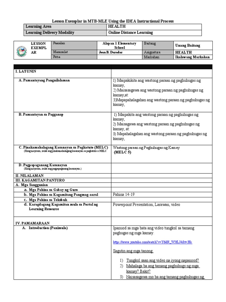 Q2 - W3 - Health 1 | PDF