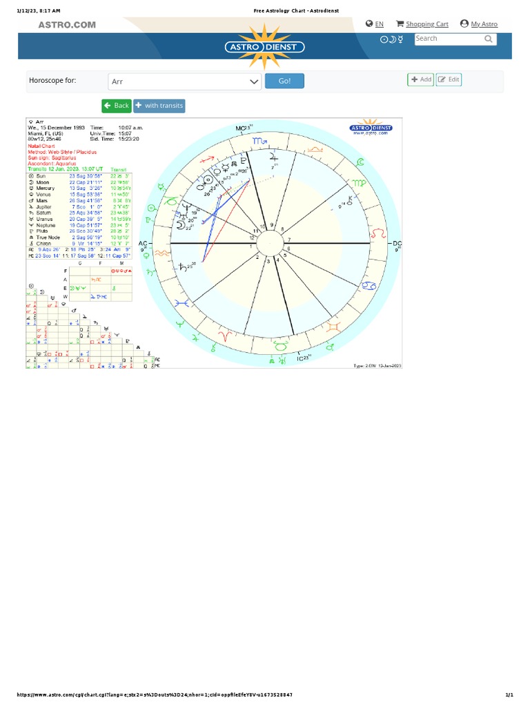 Astrology Chart 01 Pdf