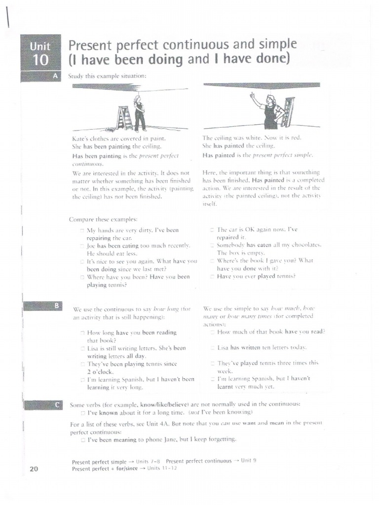 Present Perfect Simple&Continuous | PDF