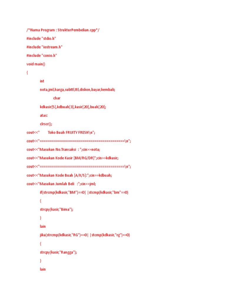 Tugas Koding Dan Flowchart | PDF