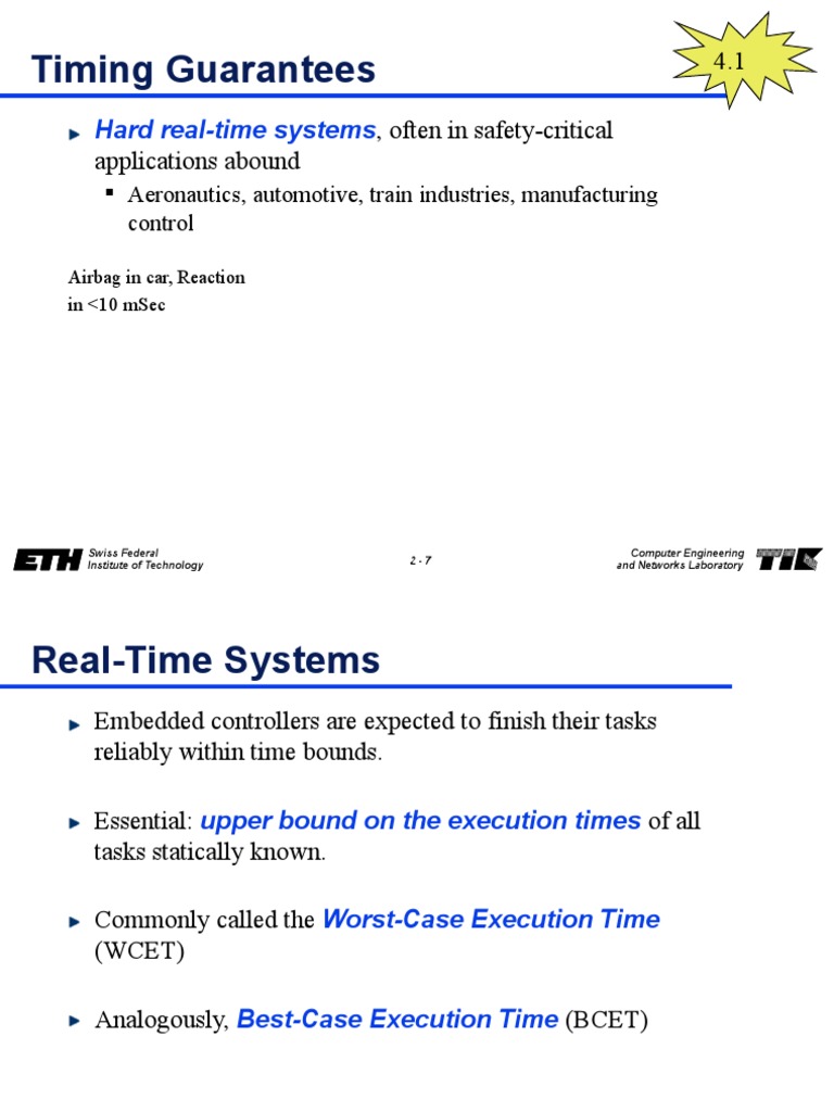 Lecture - 07 - Embedded Systems Software Introduction | PDF | Process (Computing) | Thread ...