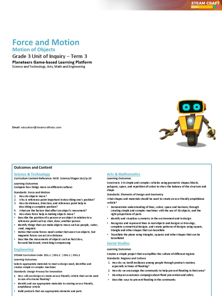 UK Year 3 Science Force Motion S | PDF | Shape | Symmetry
