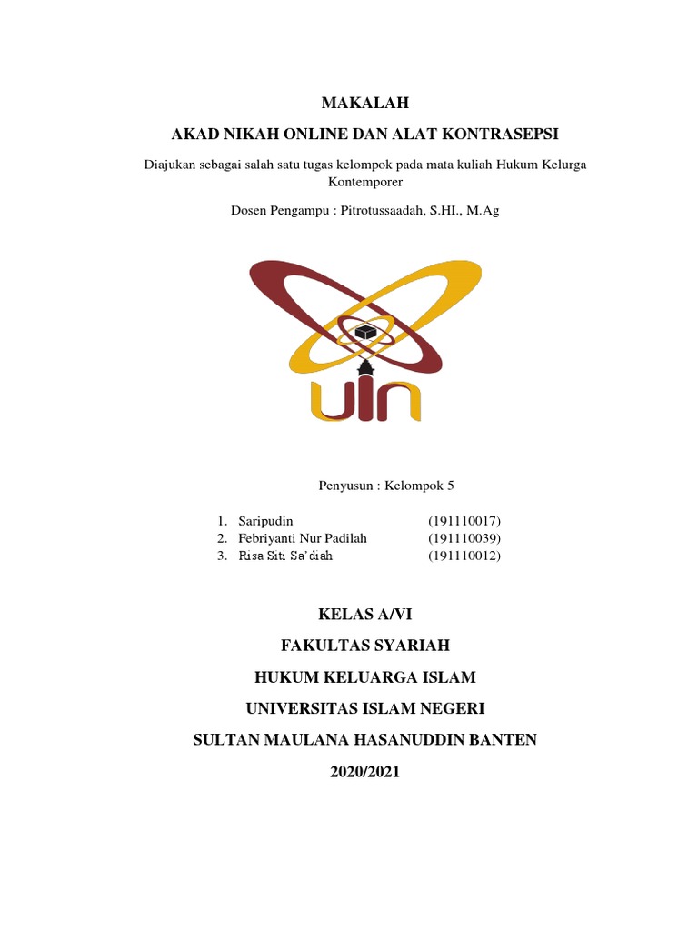 Makalah MK Kontemporer Kel.5 | PDF