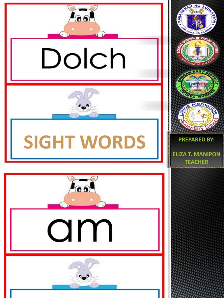 DOLCH Sight Words 2 | PDF