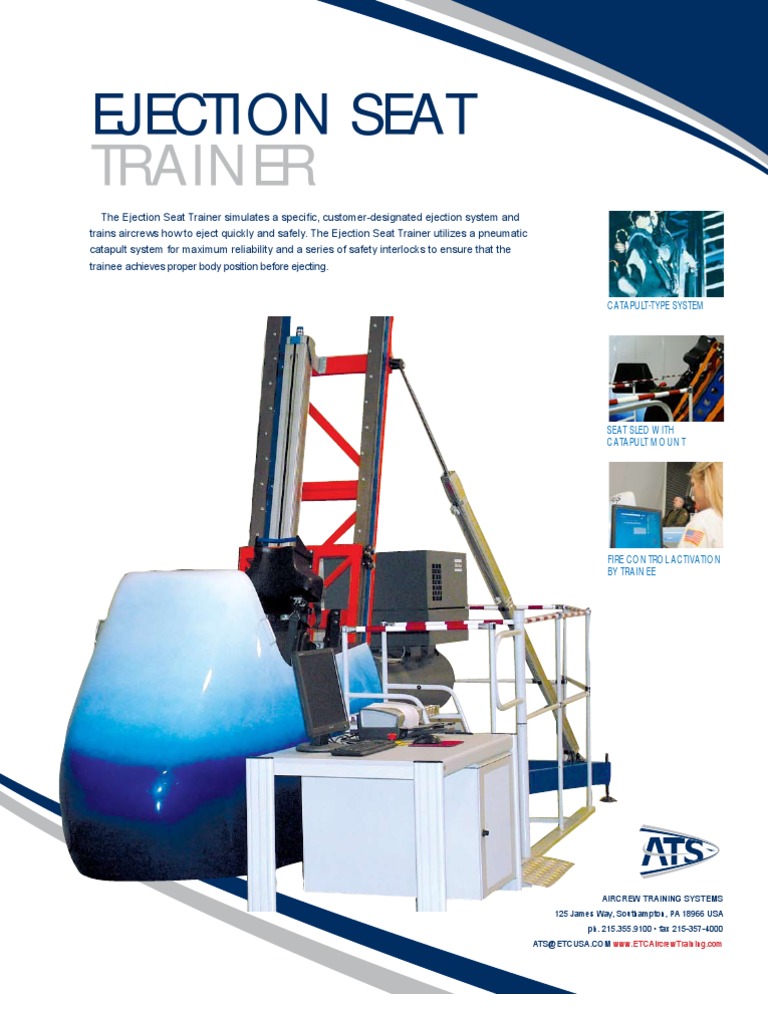 Ejection Seat Datasheet | PDF