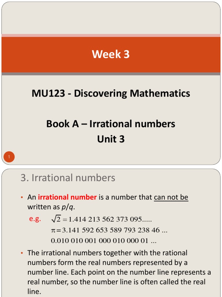Mu123 Week 3 Unit 3 Pdf Numbers Ratio