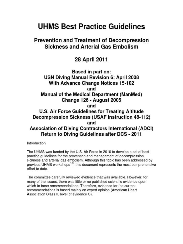 Uhms DCS Age Guidelines | PDF | Medicine | Diseases And Disorders