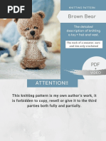 Izzy Teddy Bear Doll Pattern | PDF | Home & Garden
