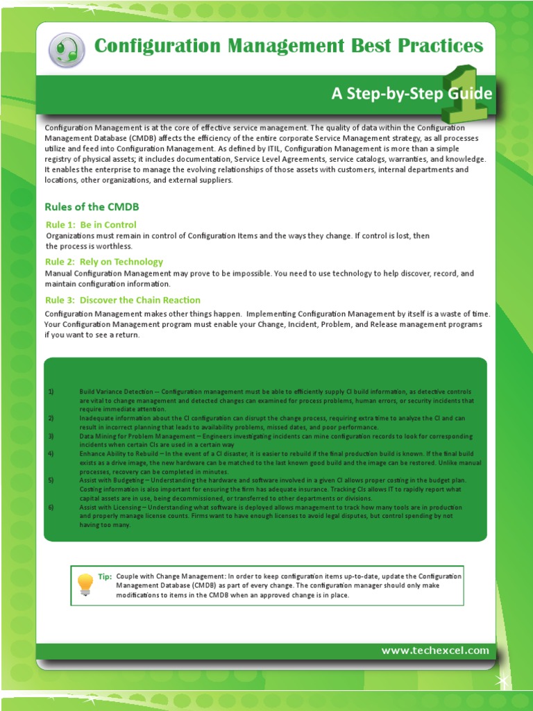 ITIL Configuration Management Guide | PDF | Itil | Information Management