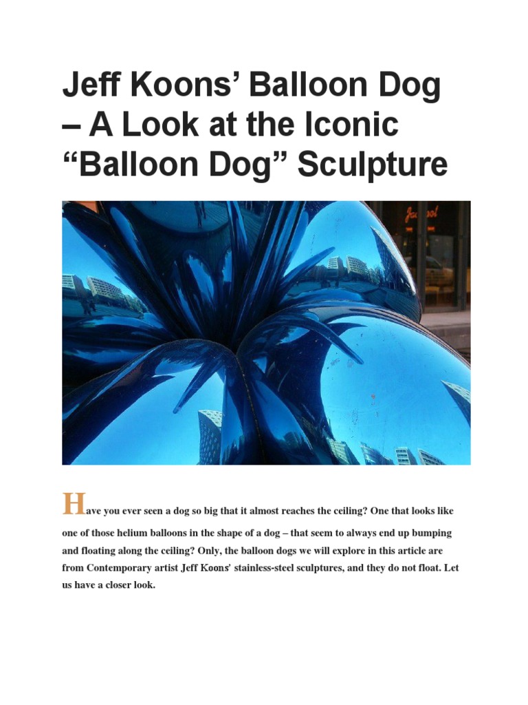 Jeff Koons | PDF