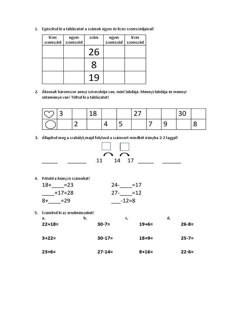 Alíz Matek Doga 3 | PDF
