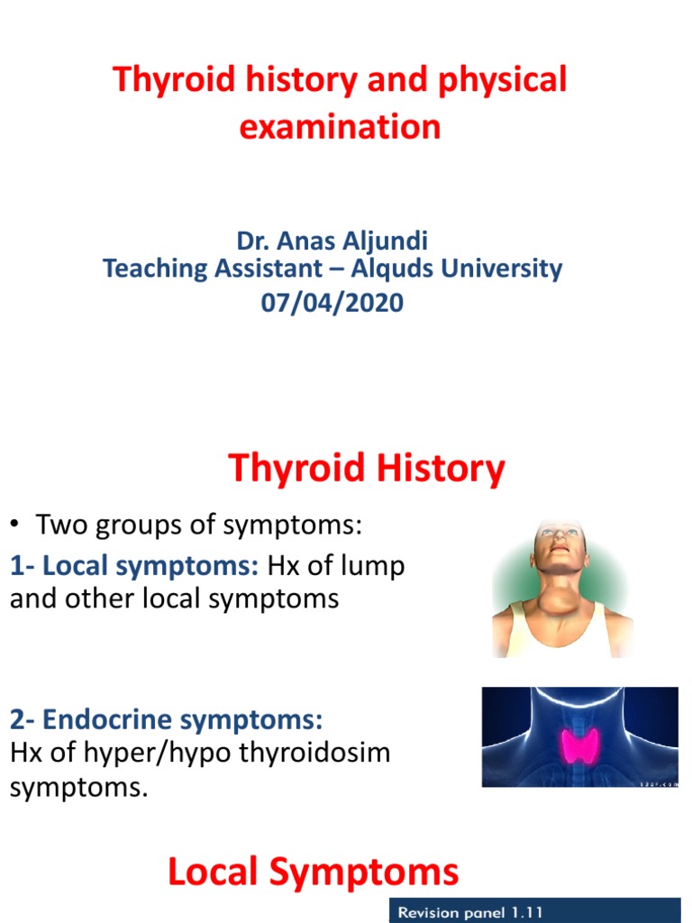 An In-Depth Review of Thyroid Examination Findings and Their Clinical Significance | PDF ...