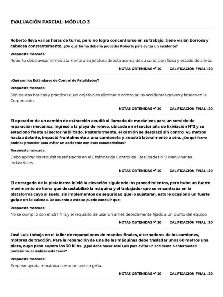 MODULO 3 - Codelco - Elearning | PDF
