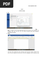 MS Word Interface Detailed | PDF | Microsoft Word | Software