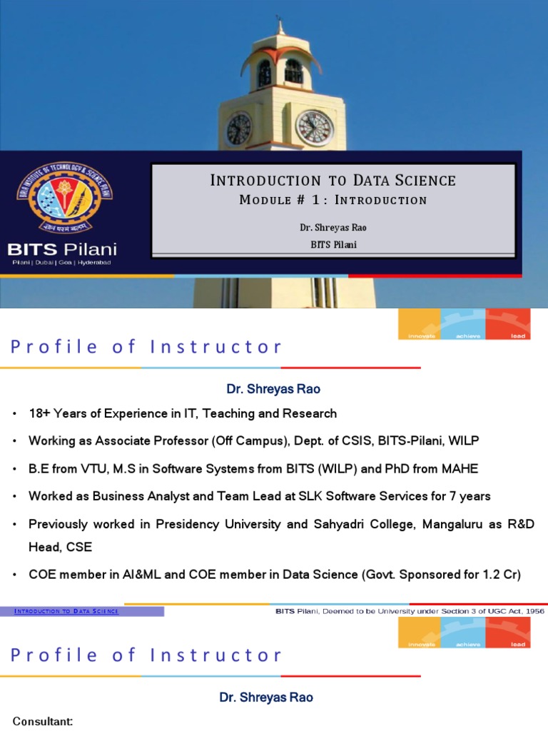 IDS Sec-1 CS1-CS8 Merged Slides | Download Free PDF | Analytics ...