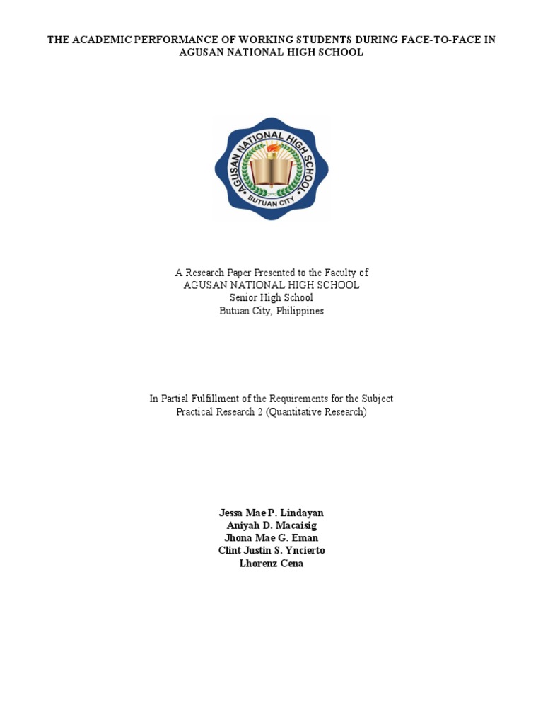 Practical Research 2 Group4 | PDF | Educational Technology | Survey ...