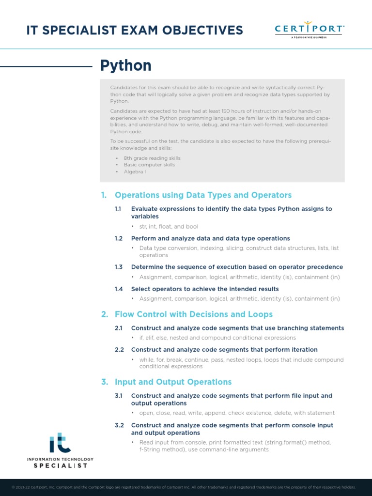ITS OD 303 Python 0922 | PDF | Control Flow | Command Line Interface