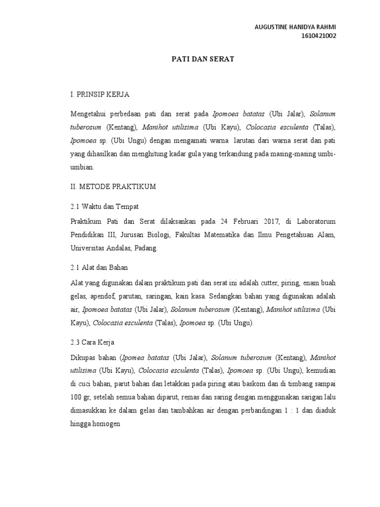 2.pati Dan Serat | PDF