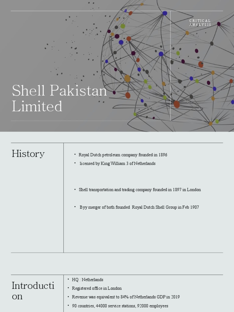 An Analysis of Shell Pakistan Limited: Evaluating the Petroleum Company ...