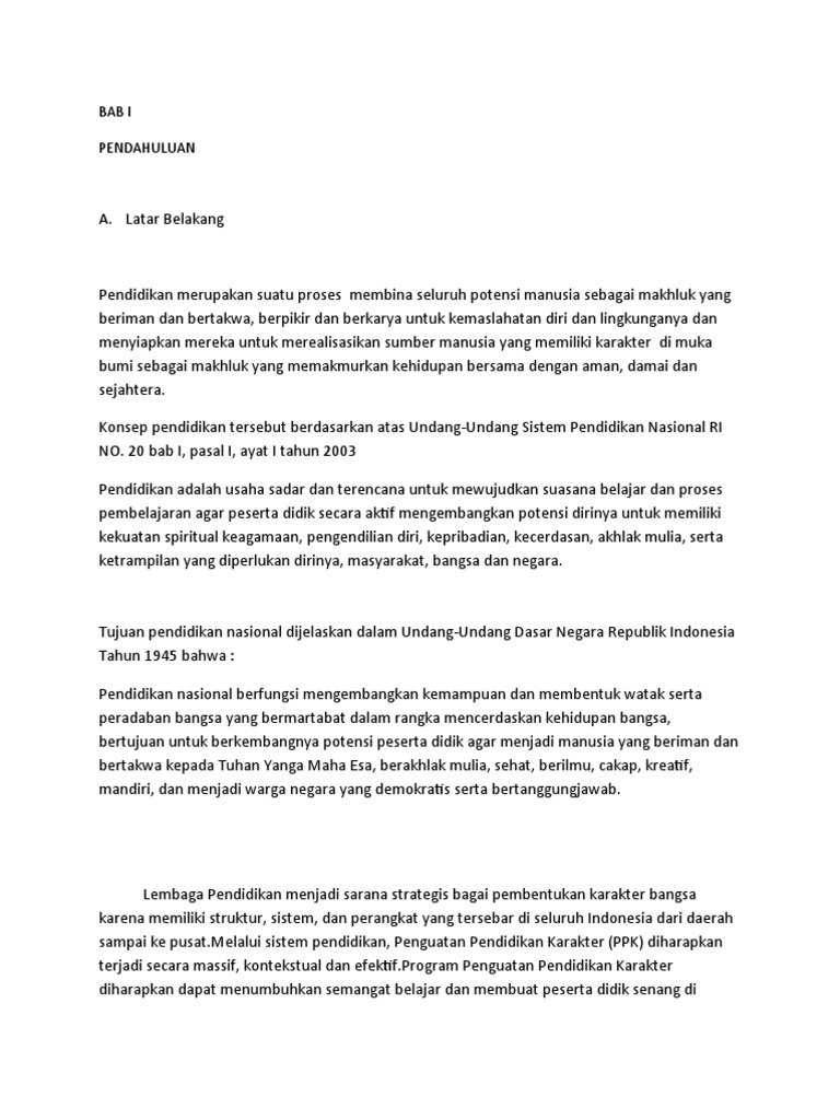 Proposal 5 Hari Sekolah | PDF