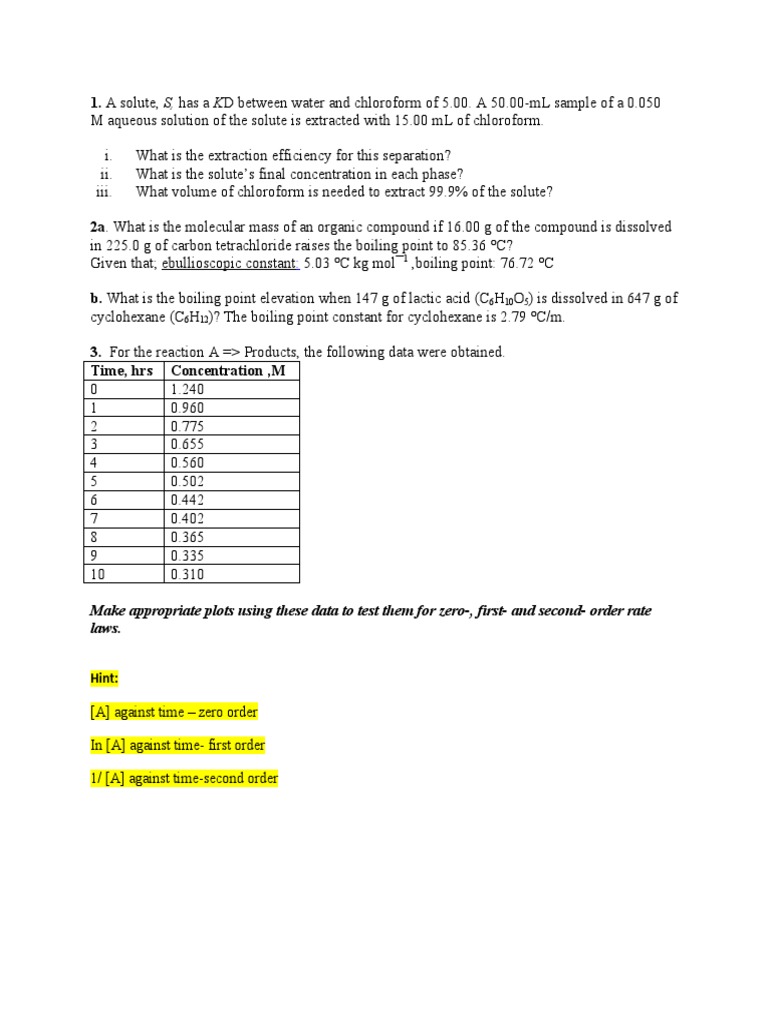 Assignment Practice Question On STC 124 | PDF Assignment Practice Question On STC 124 | PDF