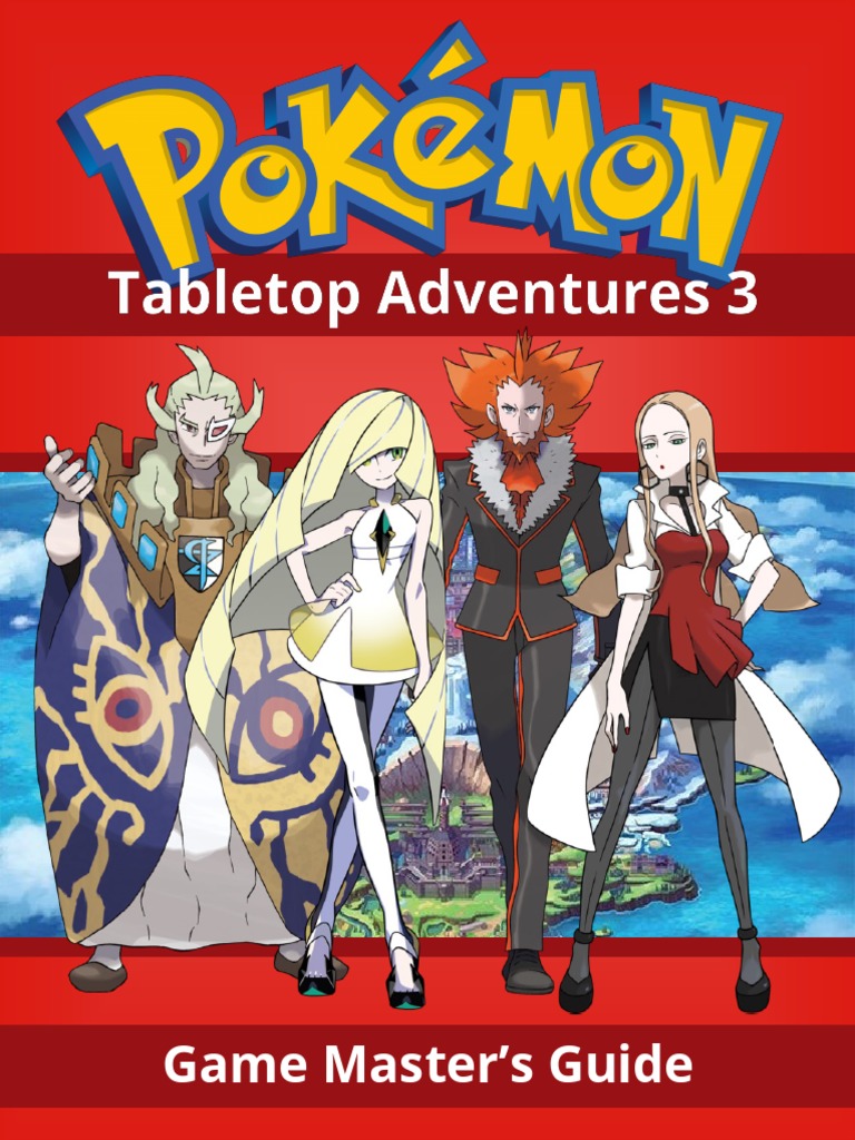 Pta 3 Game Masters Guide | PDF | Pokémon | Human