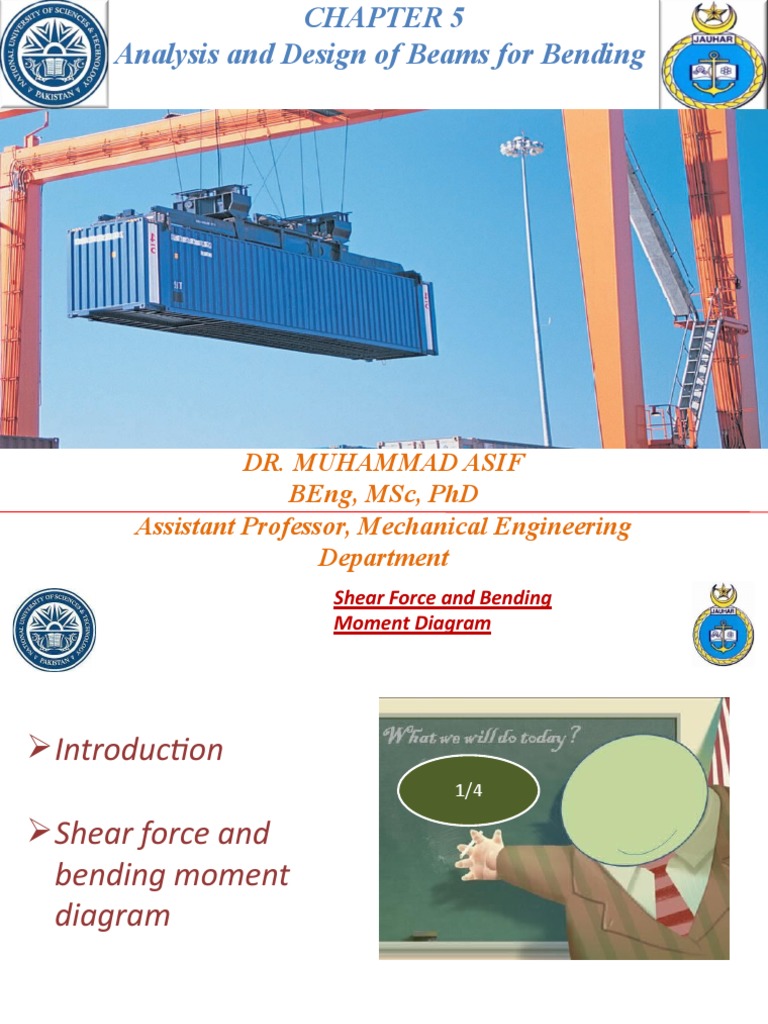 Chapter 5 Shear Force and Bending Moment Diagrams | PDF | Bending | Beam (Structure)