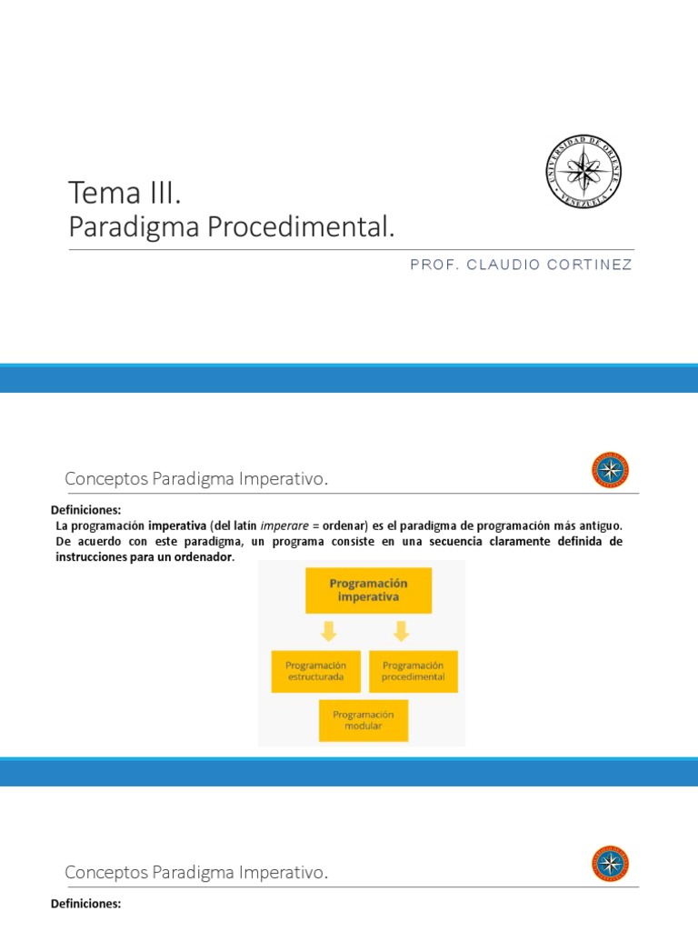 Lenguaje de Programación 03 | PDF | Lenguaje de programación ...