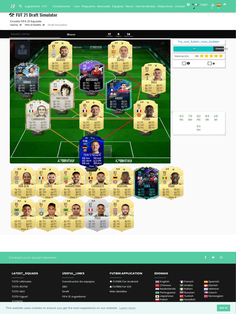 FIFA 21 Draft Simulator Site - Title | PDF | Languages Of Europe ...