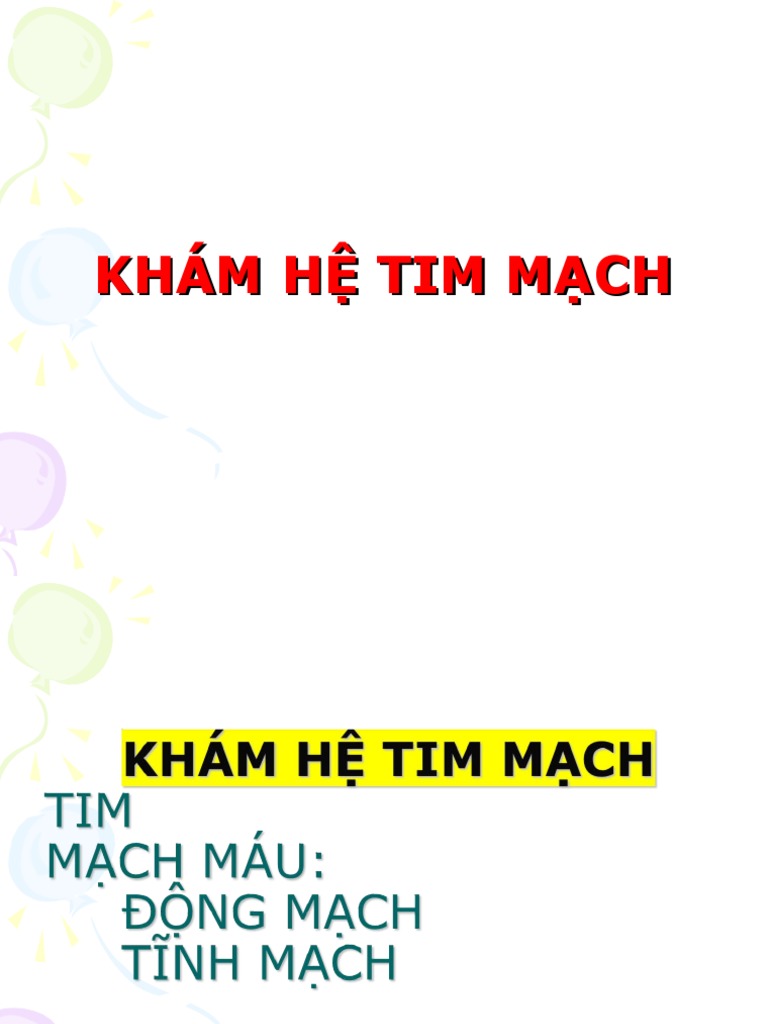 Kham He Tim Mach | PDF