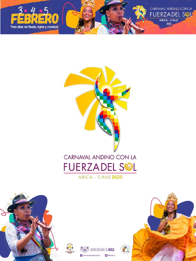 Dossier Prensa Carnaval Con La Fuerza Del Sol Web | PDF | Carnaval | Chile
