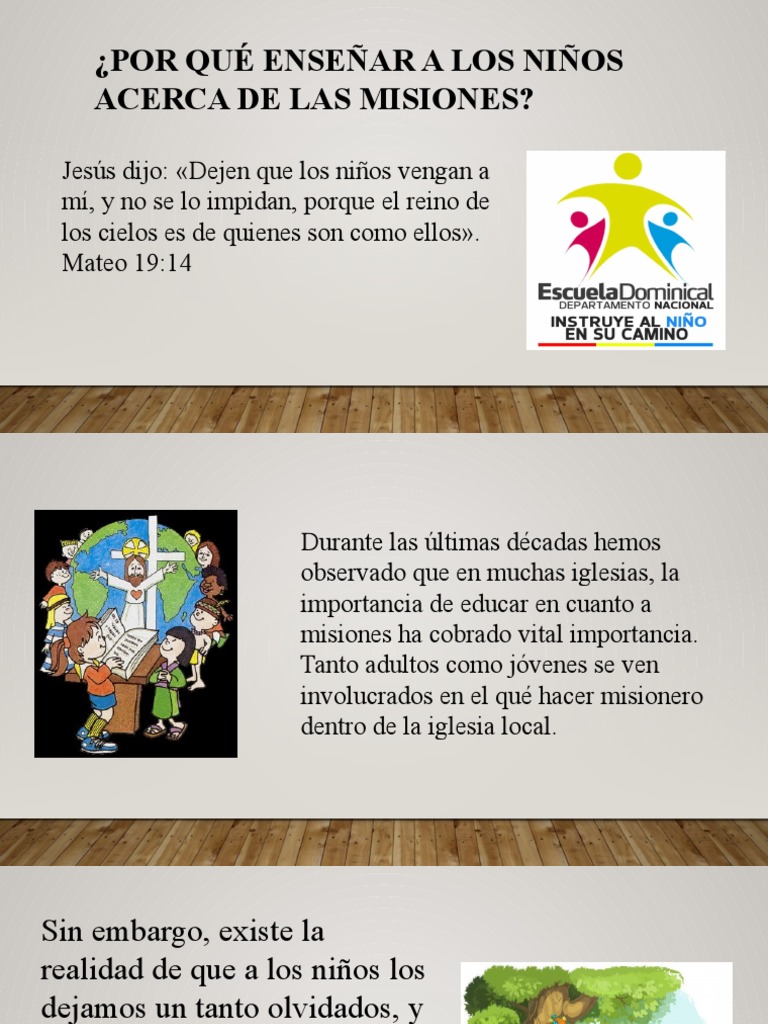 Enseñanza Misionera para Niños | PDF