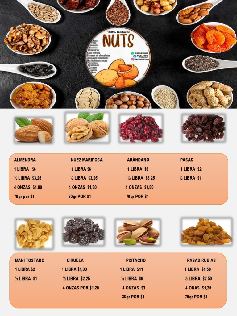 Nuts 100 % Natural 2022 | PDF