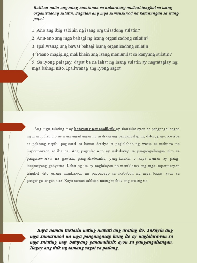 Ikatlong Linggo | PDF