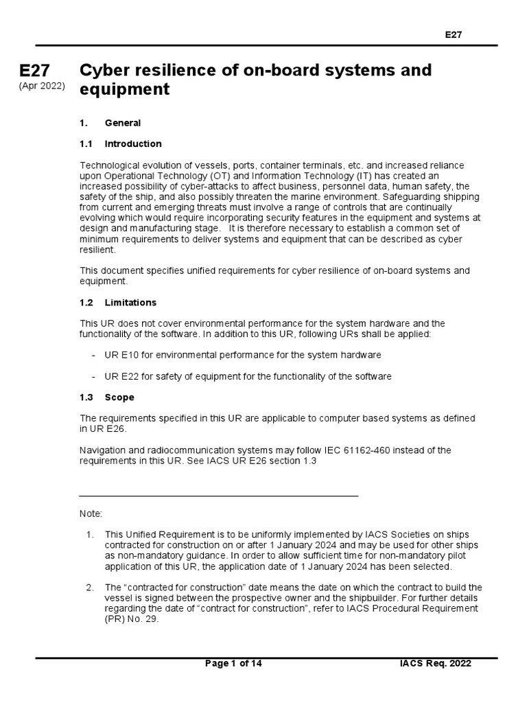 Ur E27 New Apr 2022 | PDF | Computer Security | Security