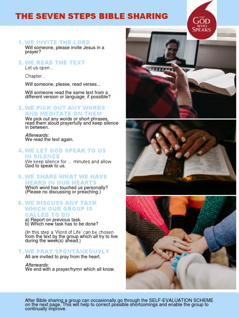 7 Steps Bible Sharing | PDF