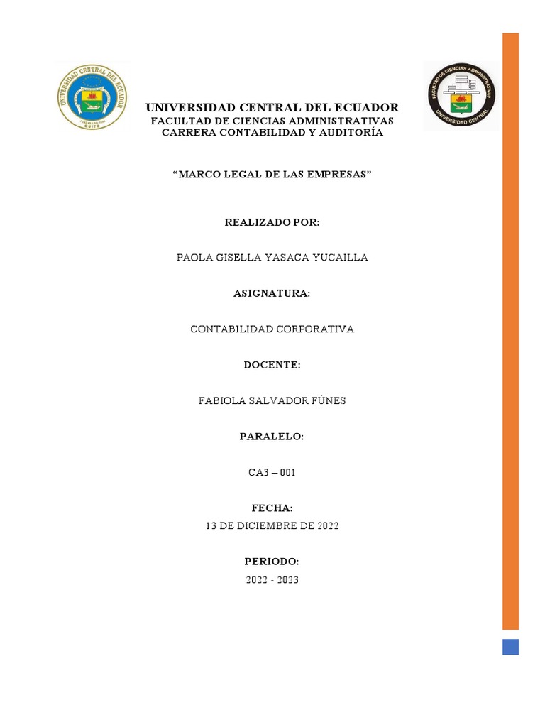 Base Legal Empresas | PDF | normas internacionales de INFORMACION ...