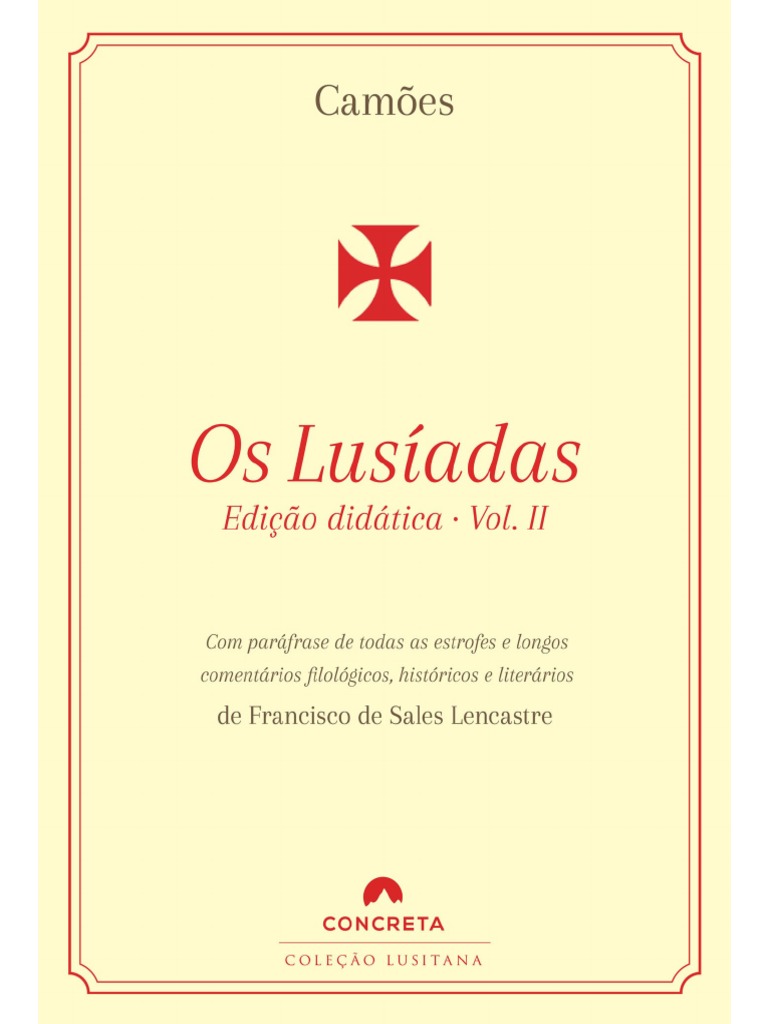 Os Lusiadas - Vol. II - Luis de Camoes | PDF | Prometeu | Mitologia grega