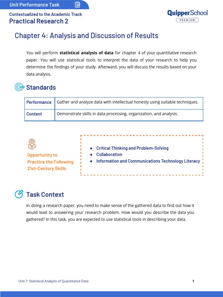 Quantitative Data Analysis Guide | PDF | Data | Information
