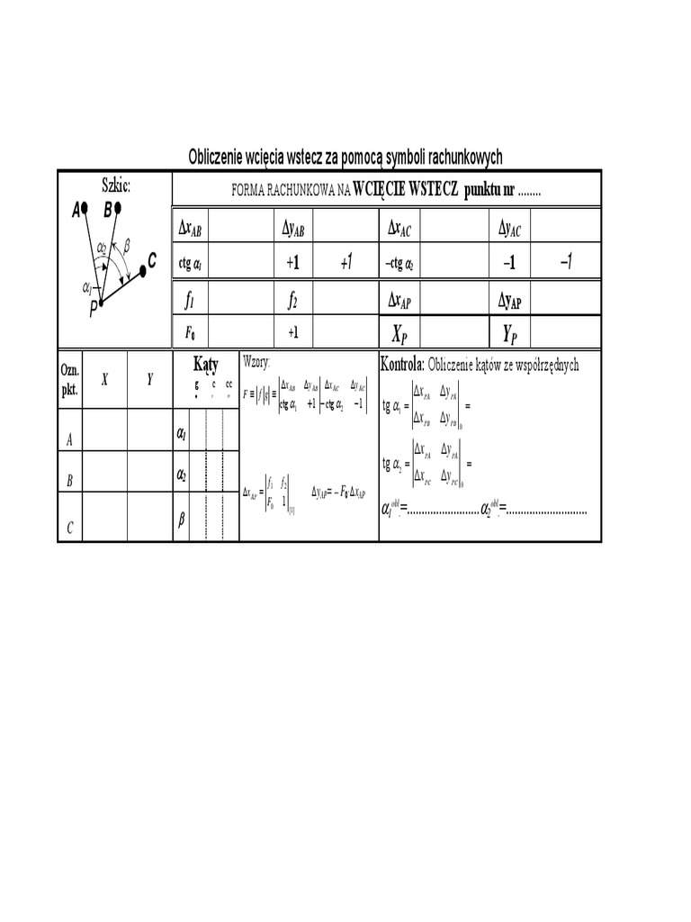 Obliczenie Wciecia Wstecz Za Pomoca Symboli Rachunkowych | PDF Obliczenie Wciecia Wstecz Za Pomoca Symboli Rachunkowych | PDF